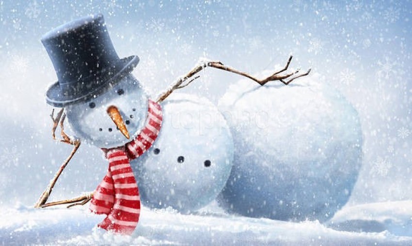 Free download | HD PNG winter snowman scene 4k wallpaper background ...