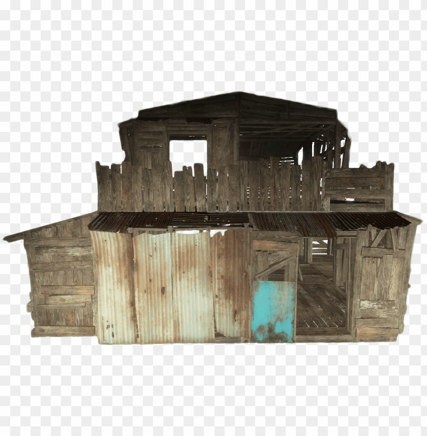Free download | HD PNG wood structure fallout 4 wooden shack PNG ...