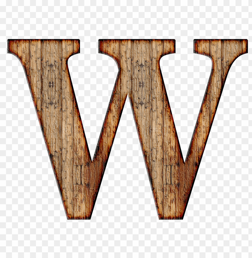 Free download | HD PNG wooden capital letter w PNG transparent with ...
