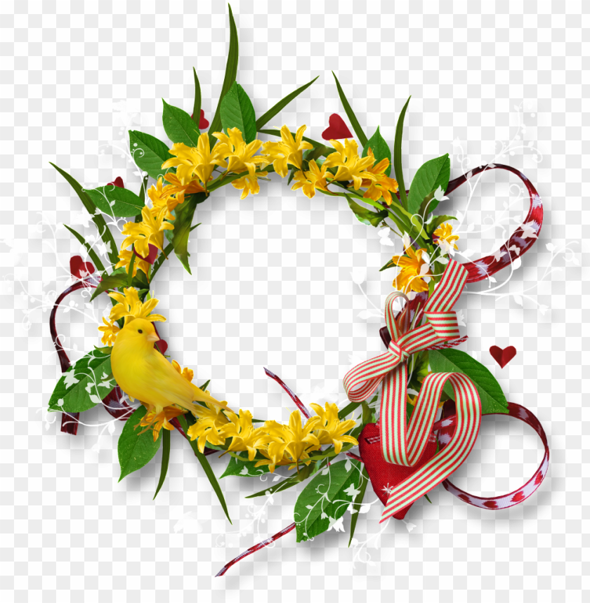 Free download | HD PNG wreath border flower PNG transparent with Clear ...