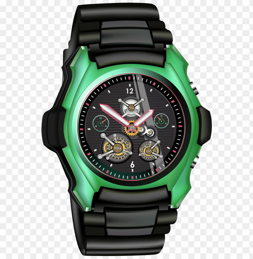 Free download | HD PNG green sporty wristwatch png clipart png photo ...
