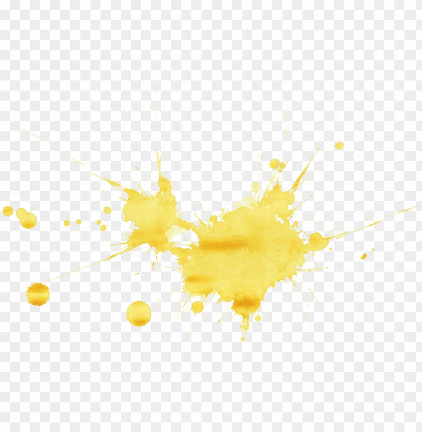 Free download | HD PNG yellow paint splash png PNG transparent with ...