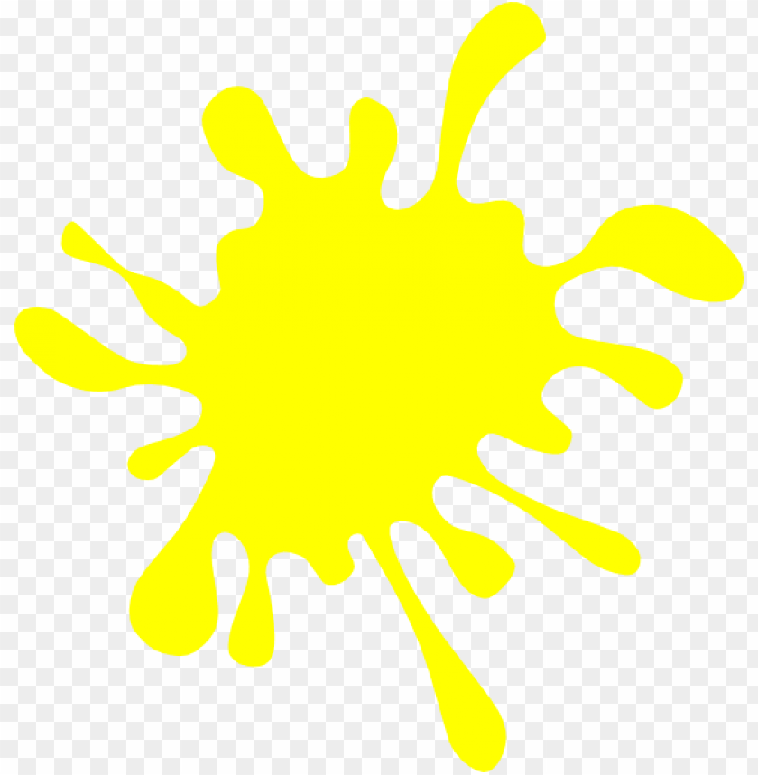 Free download | HD PNG yellow paint splash png PNG transparent with ...
