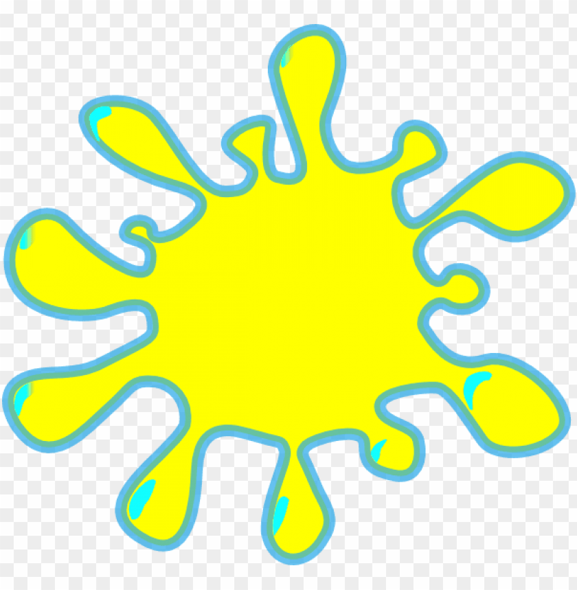 Free download | HD PNG yellow paint splash png PNG transparent with ...