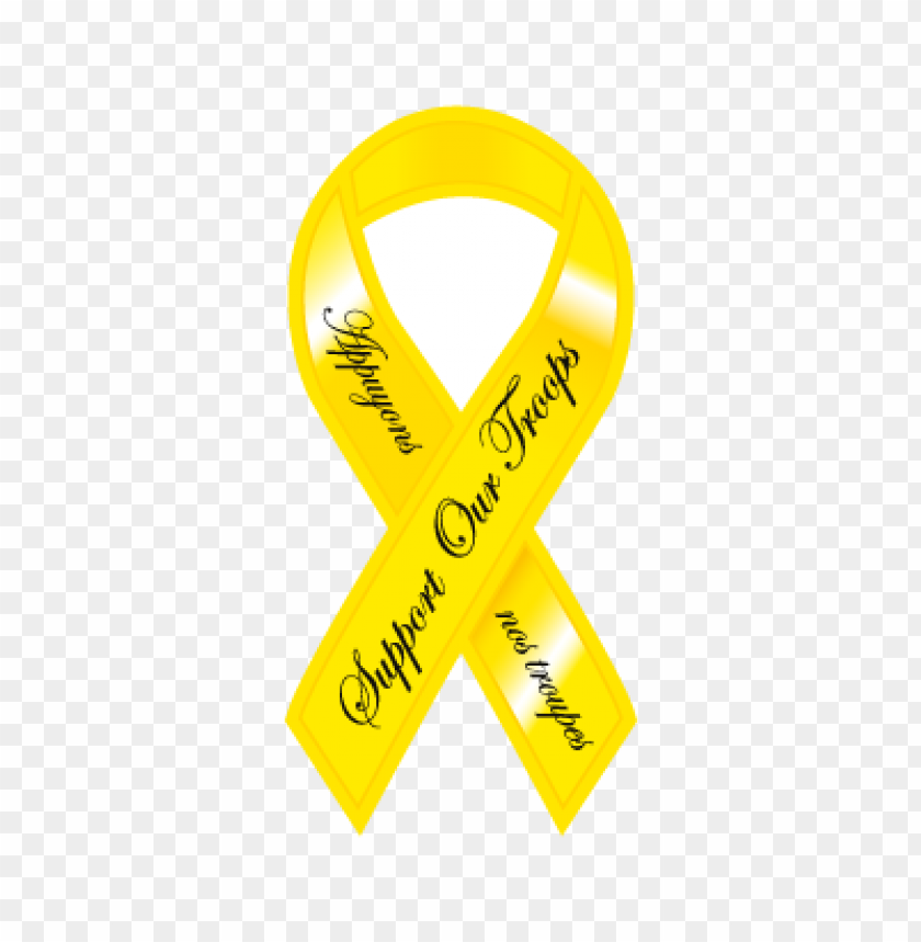 Free download | HD PNG yellow ribbon vector logo free download | TOPpng