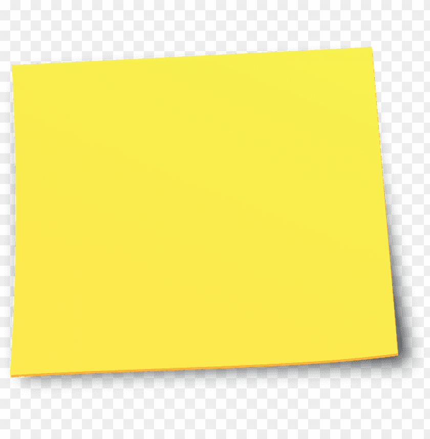Free download | HD PNG Transparent Background PNG of yellow sticky ...