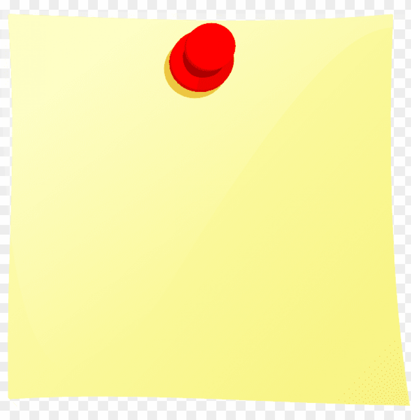Free download | HD PNG yellow sticky notes clipart png photo - 30107 ...