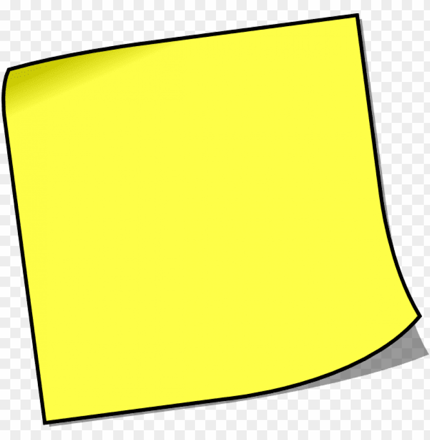 Free download | HD PNG curved sticky note with shadow free png clipart ...