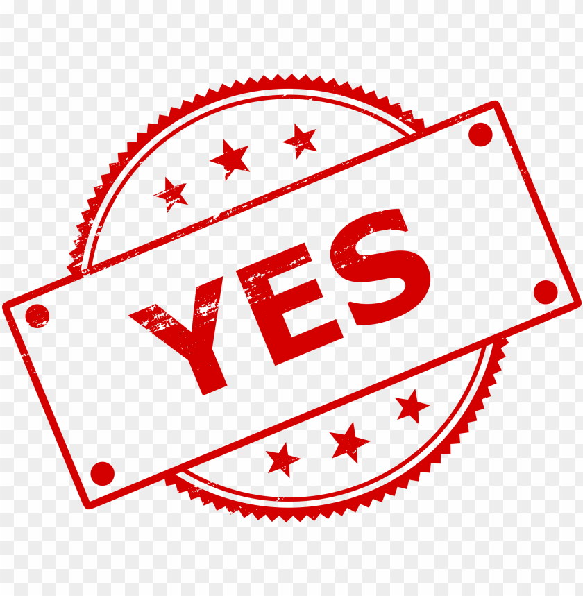Free download | HD PNG red yes stamp with stars png png - Free PNG ...
