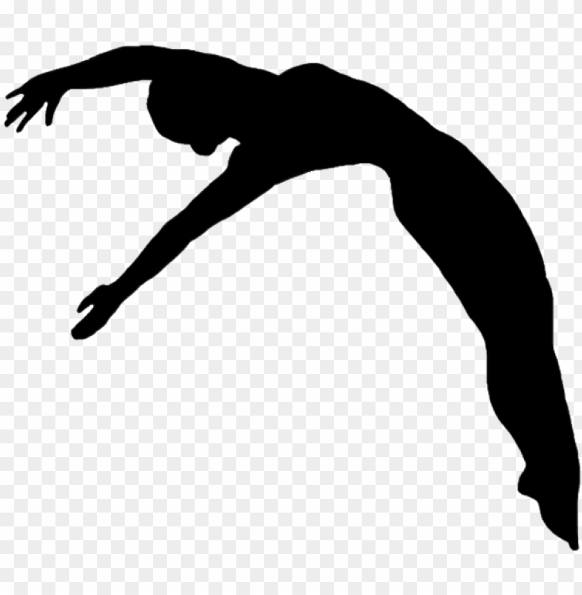 Free download | HD PNG ymnastics transparent silhouette flip ...