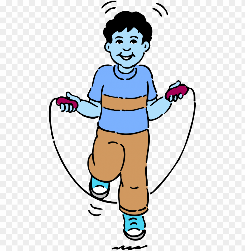 Free download | HD PNG young boy jumping rope sport exercise kid ...