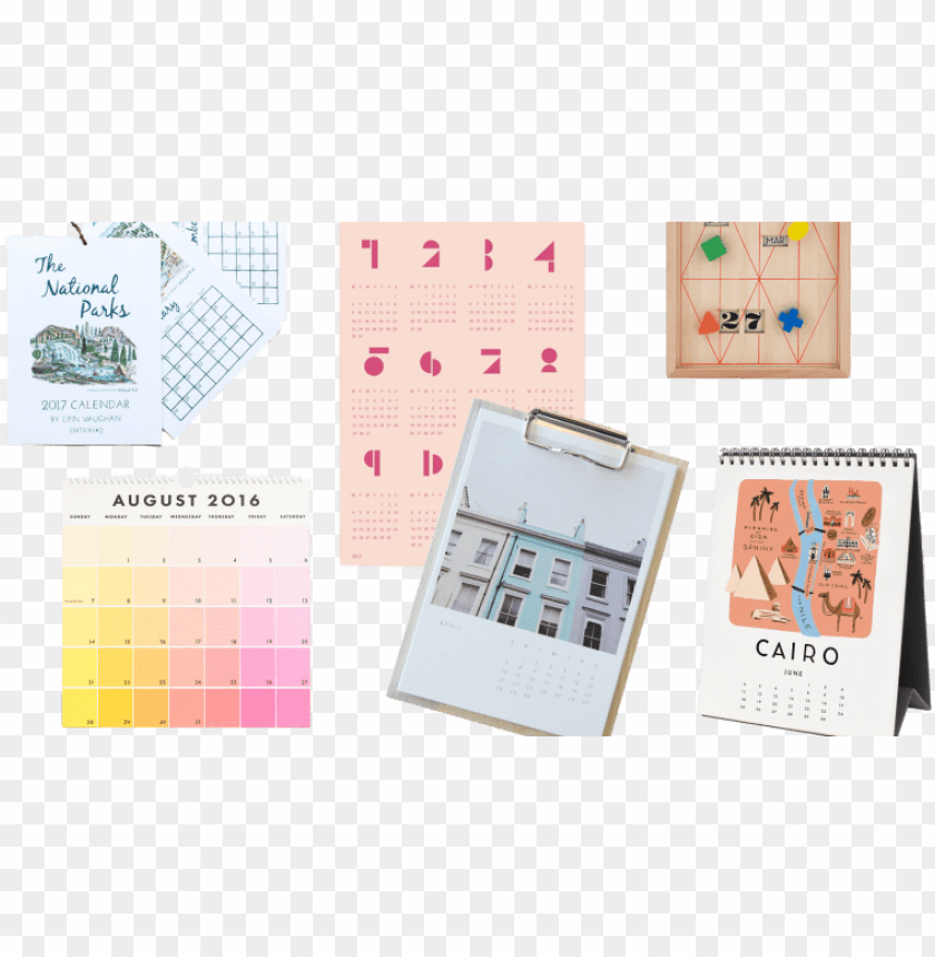 Free download | HD PNG your workspace needs a pretty calendar so you ...