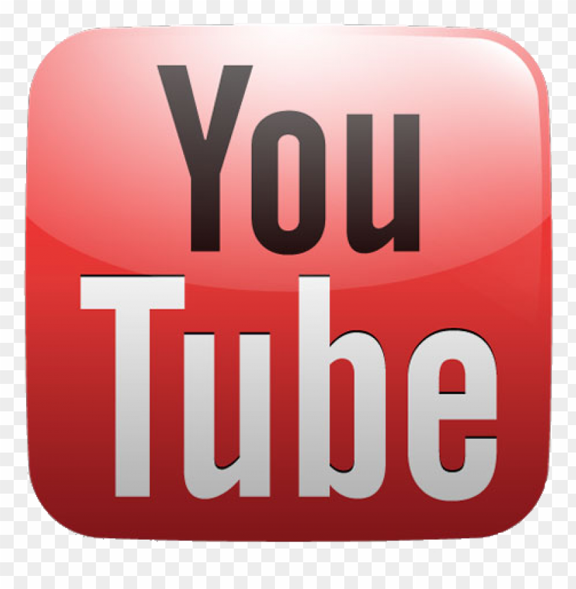 Free download | HD PNG 3d glossy red youtube logo | TOPpng