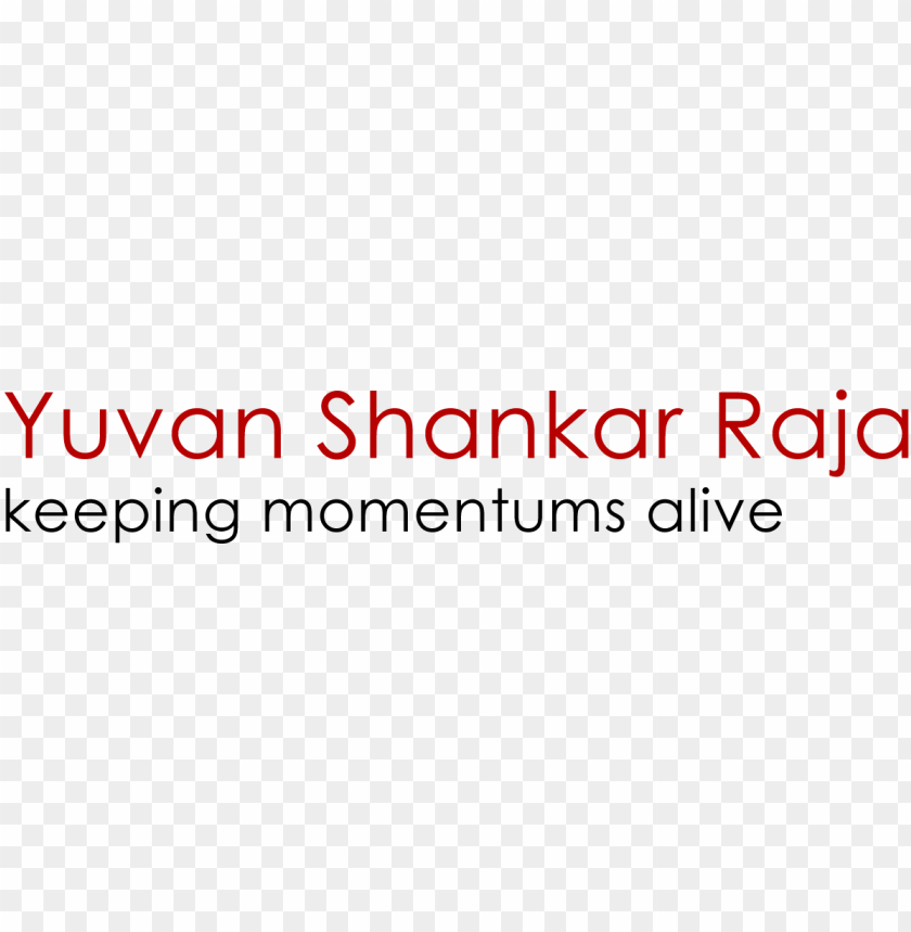 Free download | HD PNG yuvan shankar raja logo with red text PNG ...