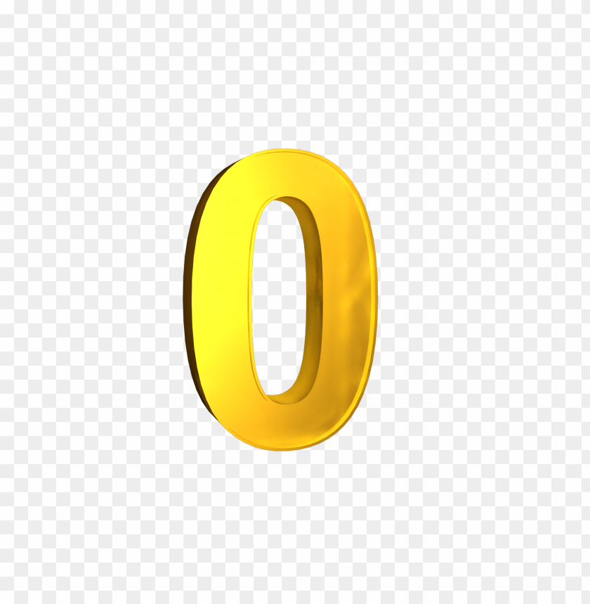 Free download | HD PNG zero 0 3d numbers gold PNG transparent with ...