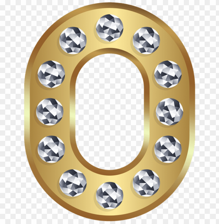 Free download | HD PNG zero gold number clipart png photo - 51931 | TOPpng