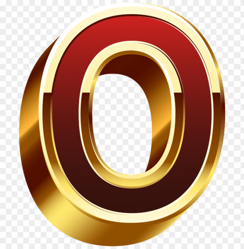 Free download | HD PNG zero gold red number png clipart png photo ...