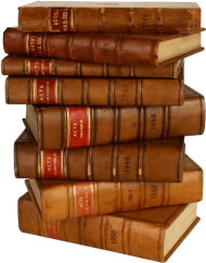 Download antique english law books stack - stack of law books png ...