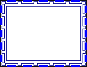 Download blue border frame png - Free PNG Images | TOPpng