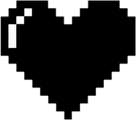 8 Bit Heart Minecraft
