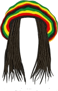 Download rasta hat with dreads png - Free PNG Images | TOPpng