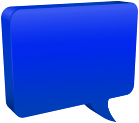 Download speech bubble blue png - Free PNG Images | TOPpng
