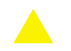 Download triangle jaune png - Free PNG Images | TOPpng