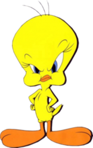 Download tweety looking serious - tweety angry png - Free PNG Images ...