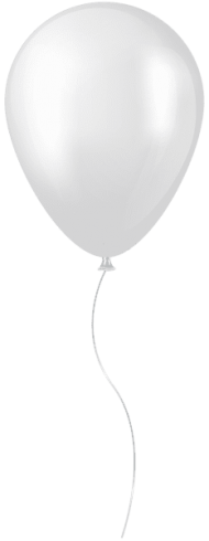 Download white balloon transparent png - Free PNG Images | TOPpng
