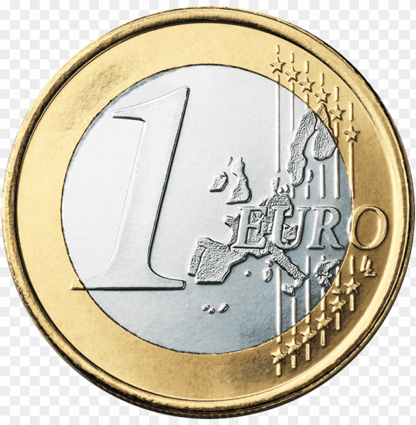 1 Euro Coin Eu Serie 1 1 Euro Coin PNG Transparent With Clear
