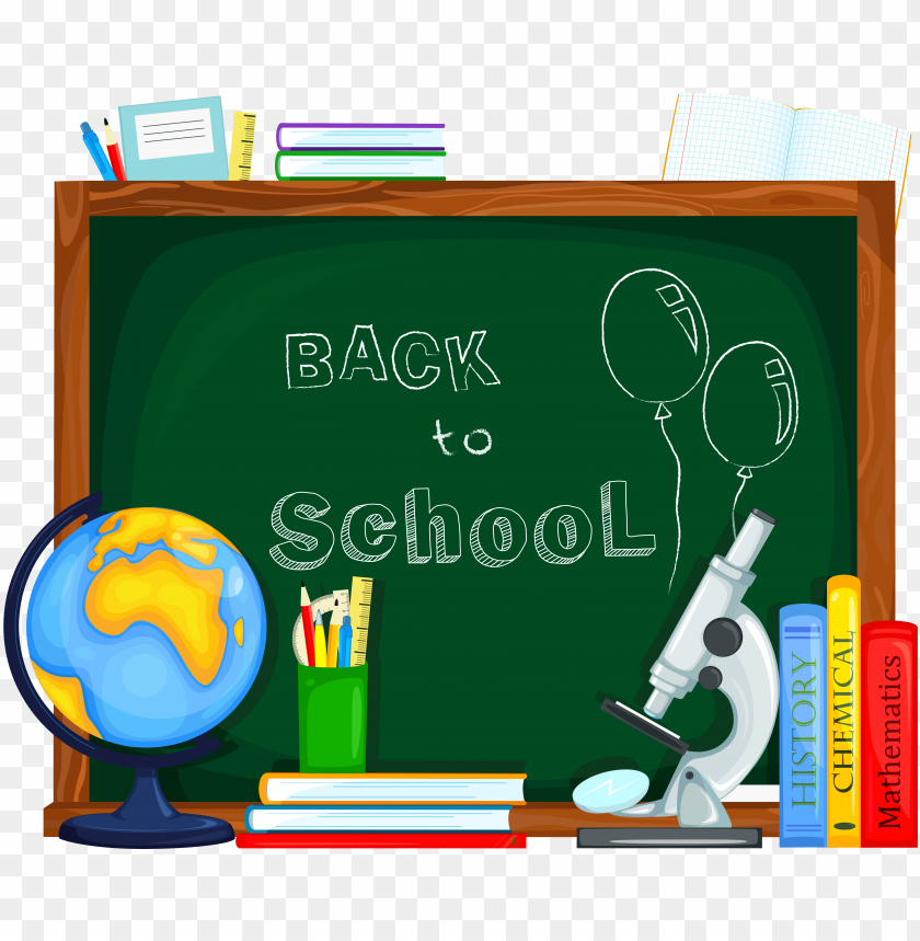 Back To School Clipart PNG Image With Transparent Background TOPpng