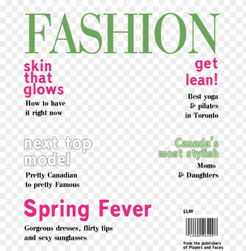 Magazine Cover Template