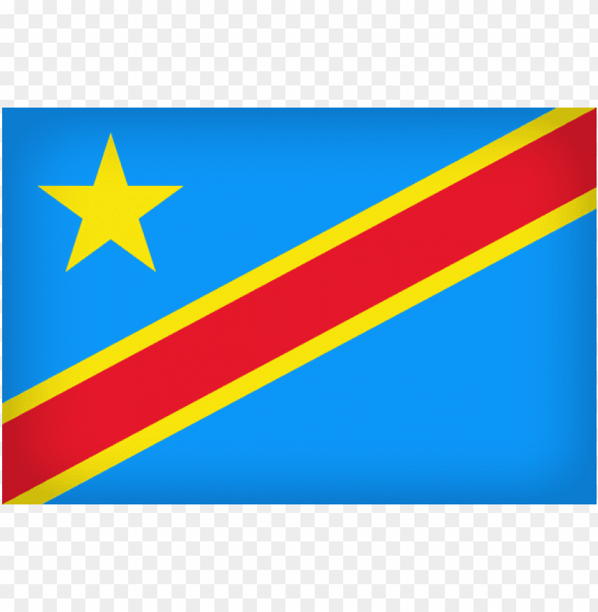 Democratic Republic Of The Congo Large Flag Clipart Png Photo 61121