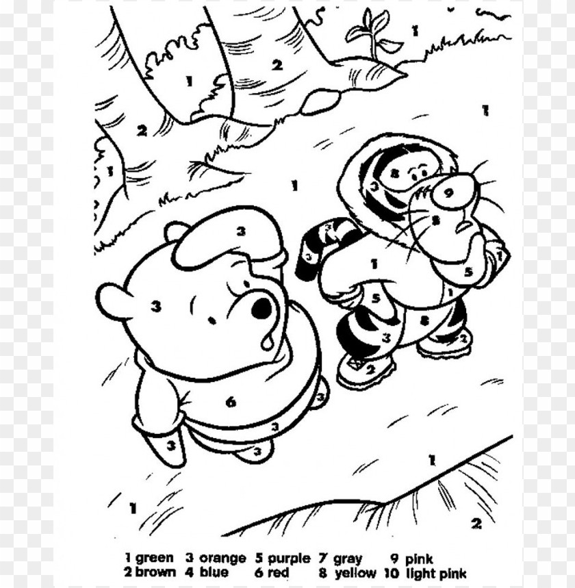 Disney Color By Number Coloring Pages PNG Transparent With Clear Disney Color By Number Coloring Pages PNG Transparent With Clear