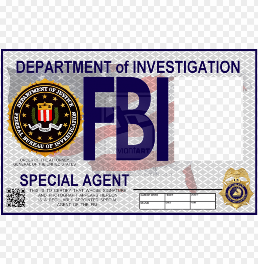 Free Download HD PNG Download Fake Fbi Badges Clipart Badge Federal 