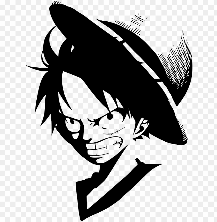 Luffy Black And White Luffy Black And White