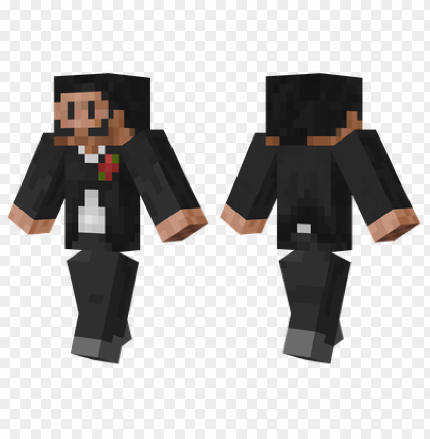 Minecraft Steve Tuxedo Skin