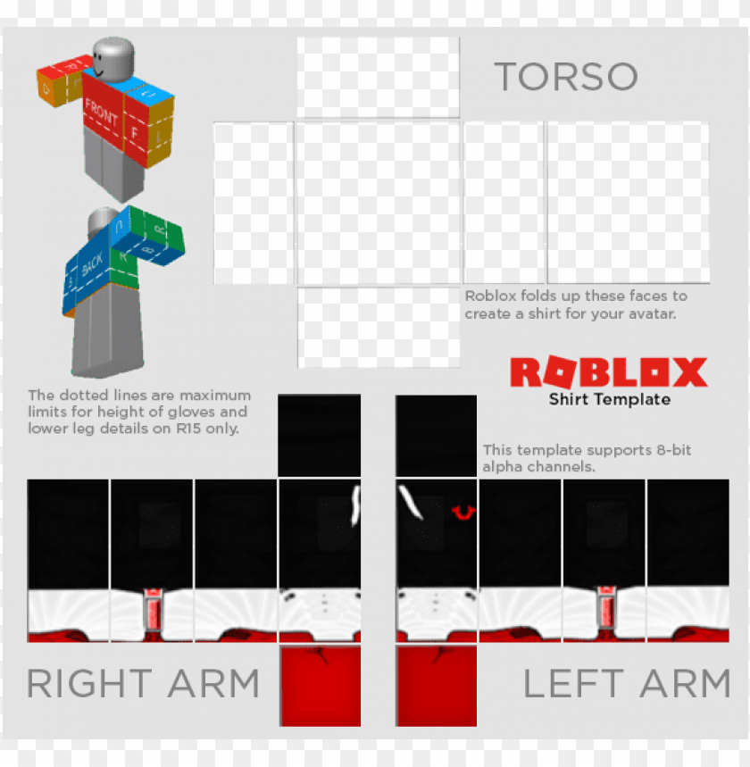 Roblox Templates PNG Transparent With Clear Background ID 183419 TOPpng