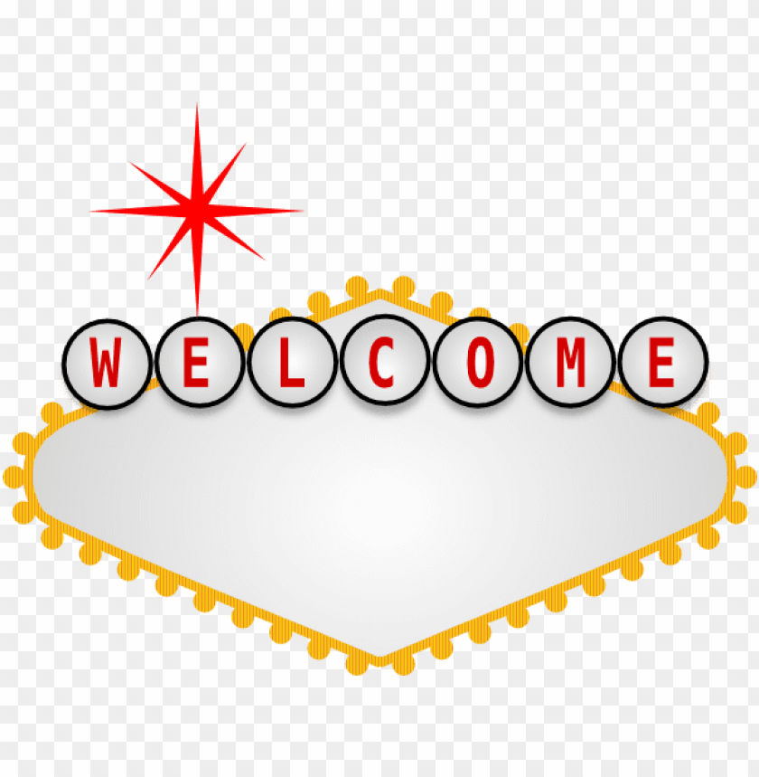 Editable Blank Las Vegas Sign Template