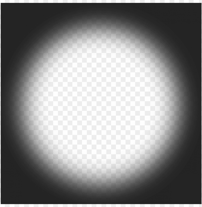 White Circle Fade Png Corner Fade To Black PNG Image With Transparent 