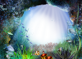 Large Transparent Frame With Mermaids Background Best Stock Photos | TOPpng