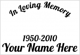 In Loving Memory White Text Words Png | TOPpng